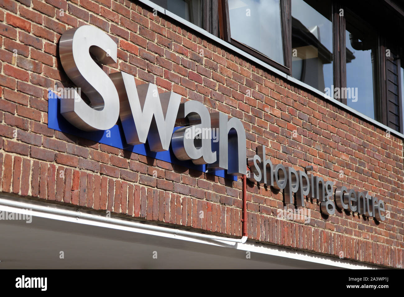 Leatherhead, Surrey, UK - Swan Centre shopping center in Leatherhead ...