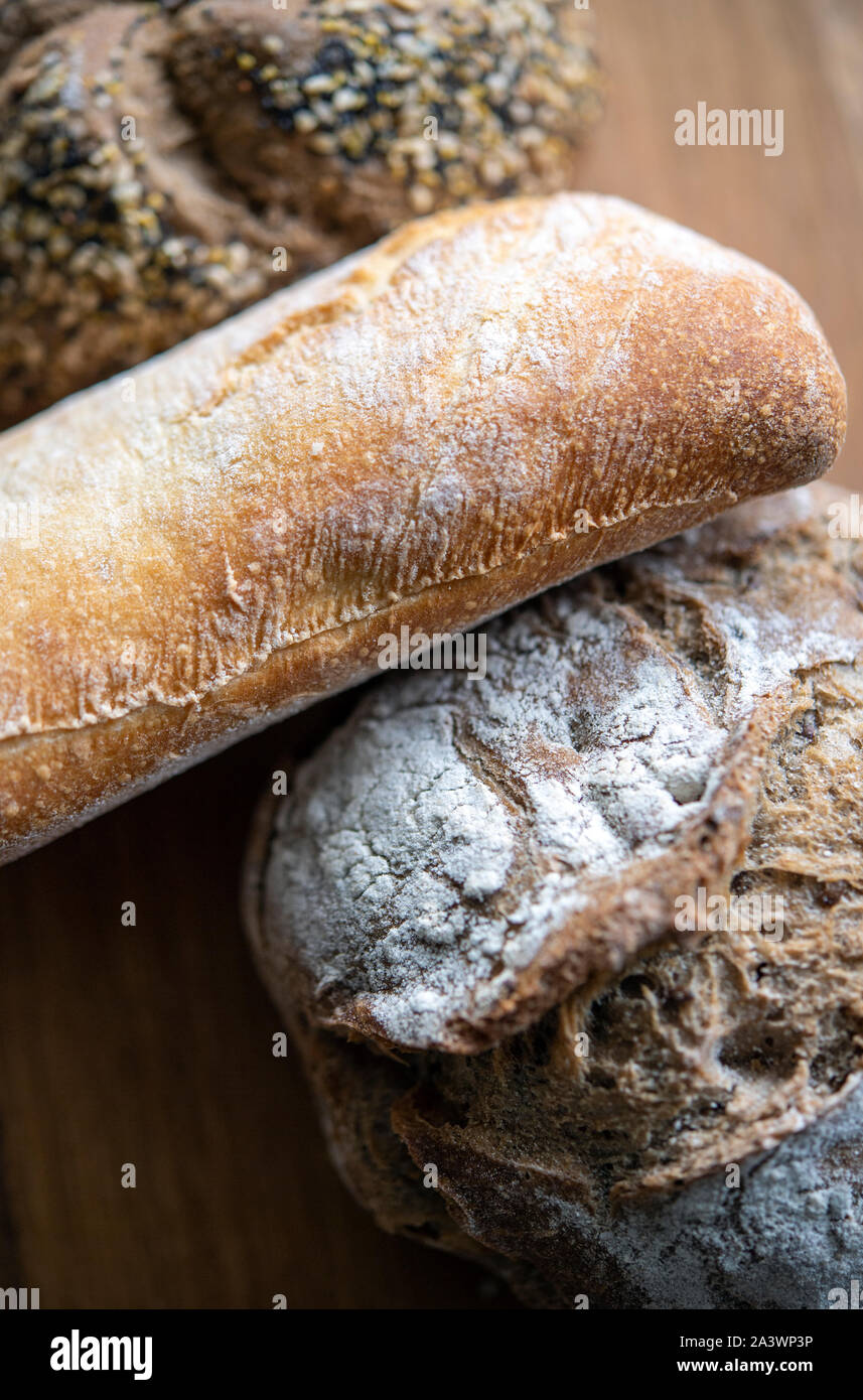 Healthy bread selection hi-res stock photography and images - Alamy