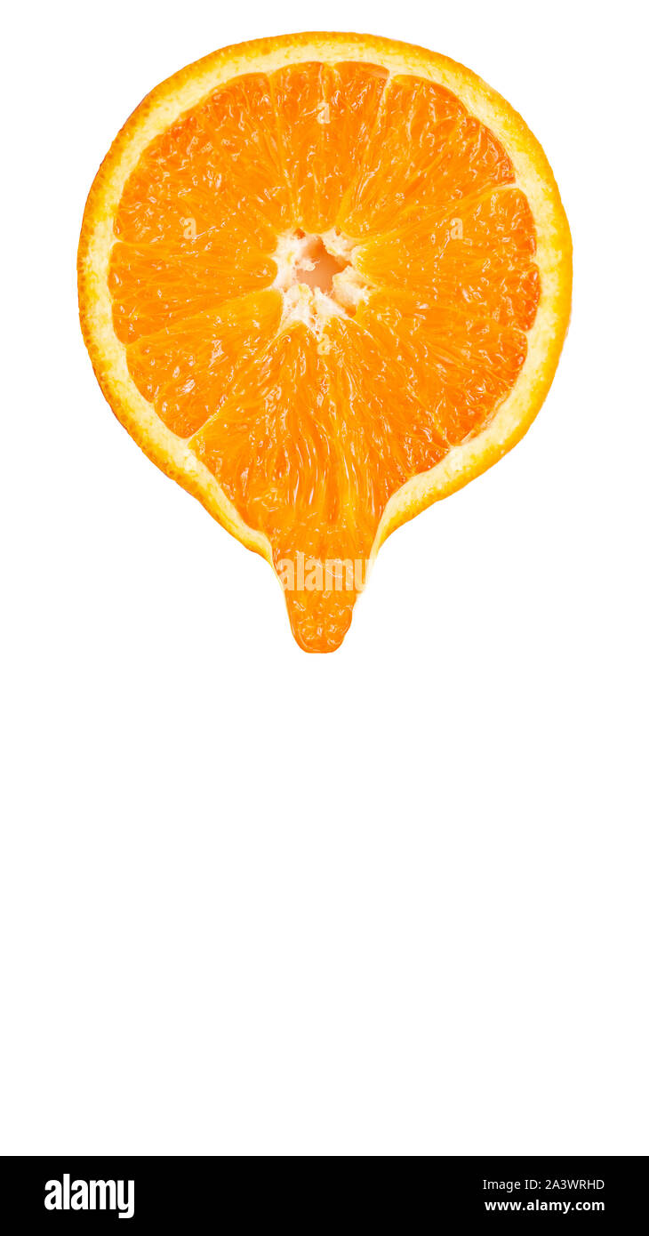 Orange Segment Drop High Resolution Stock Photography and Images - Alamy
