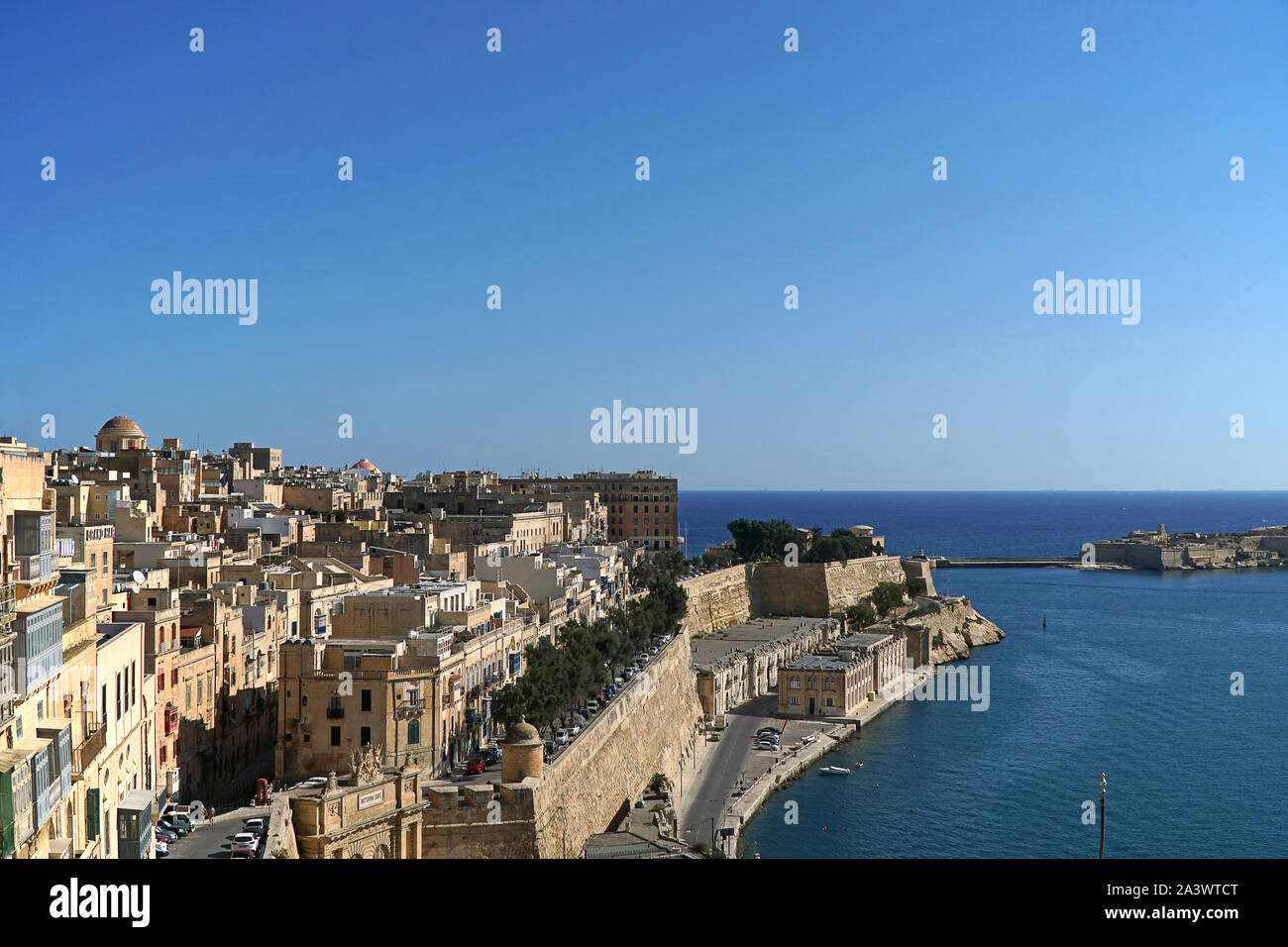Overlooking historic harbour capital hi-res stock photography and ...