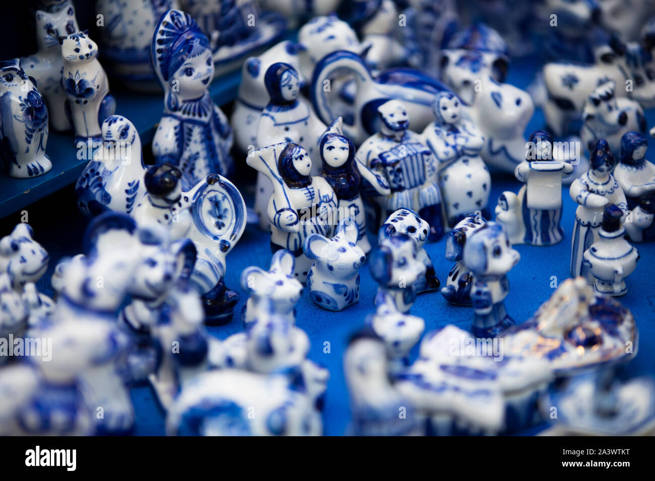 Russian Gzhel. Gzhel - Russian folk craft of ceramics and production ...