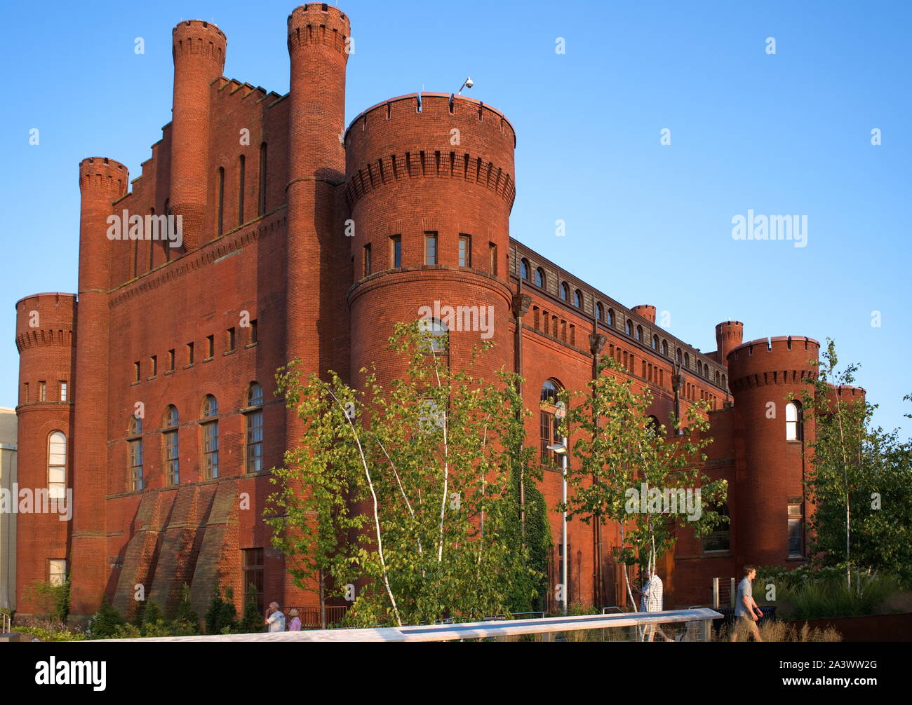 Madison, WI USA. Jul 2018. Historical landmark Red Gym at the ...
