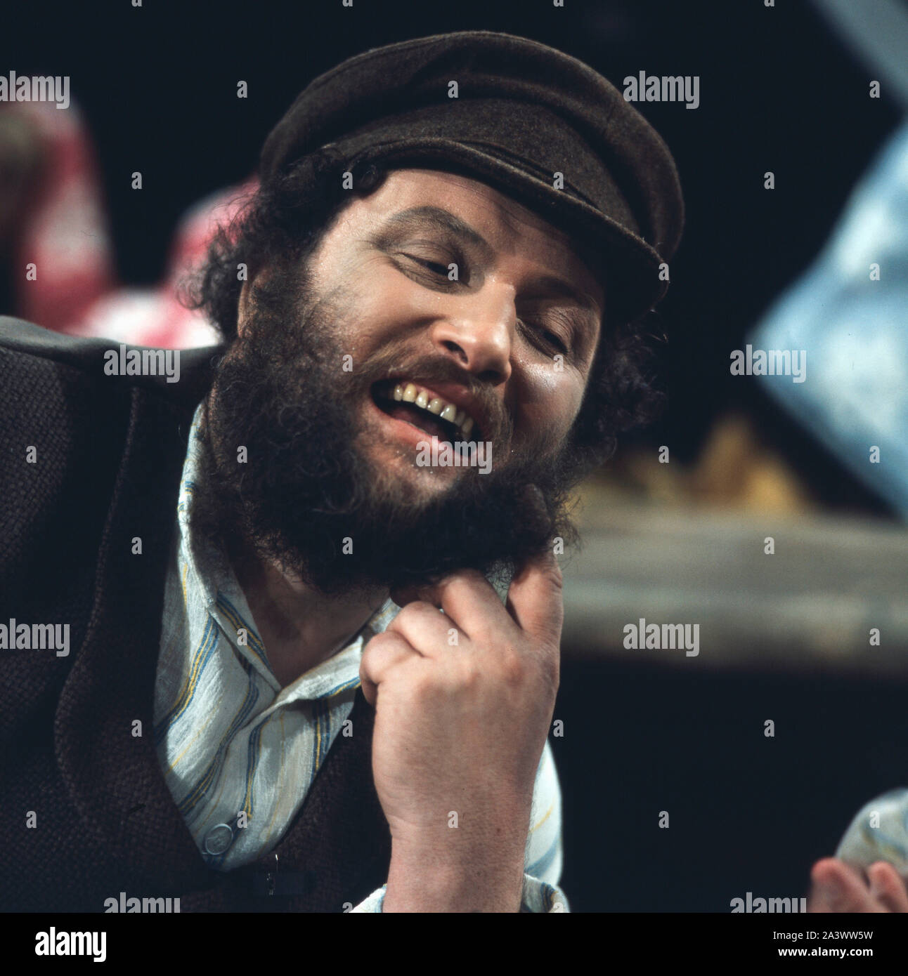 Der deutsche Bass Sänger Ivan Rebroff bei einem Auftritt, Deutschland ...