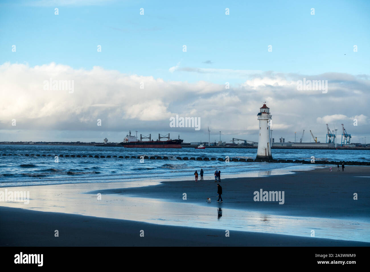 New brighton light house hi-res stock photography and images - Alamy