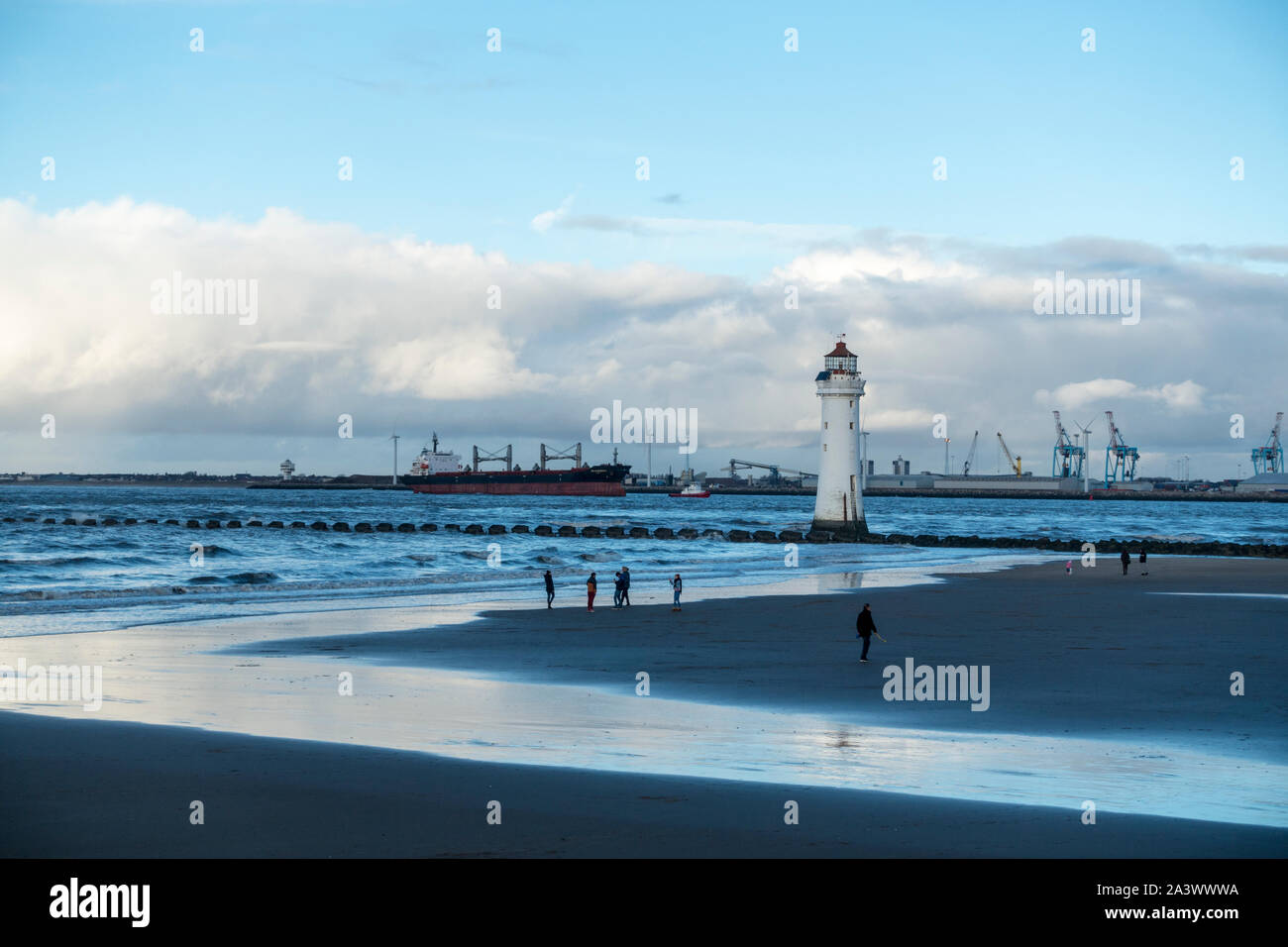 New brighton light house hi-res stock photography and images - Alamy