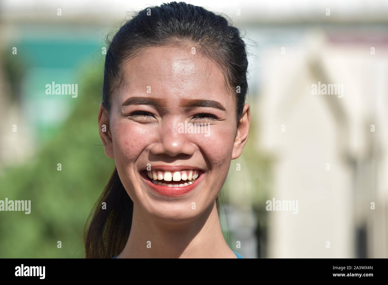 Female And Happiness Stock Photo - Alamy