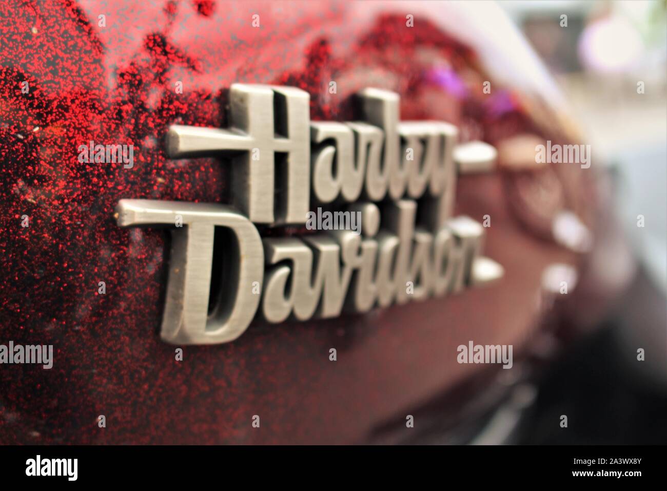 Harley davidson emblem hi-res stock photography and images - Alamy
