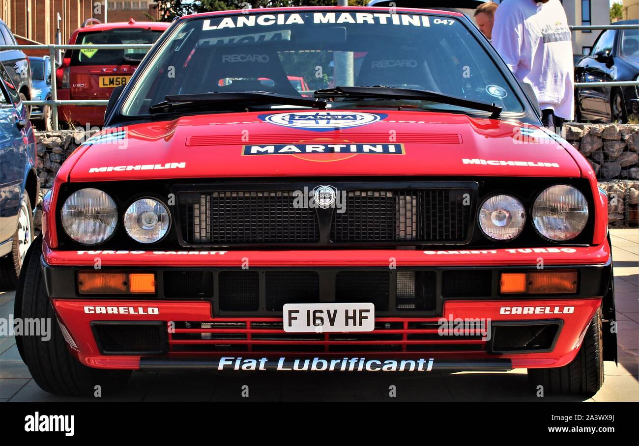 Lancia delta rally hi-res stock photography and images - Alamy