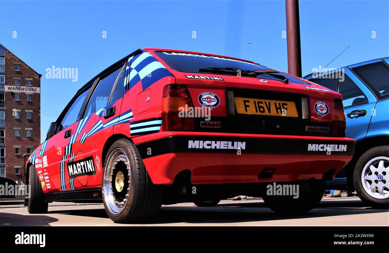 1992 Rally style Lancia Delta HF Stock Photo - Alamy