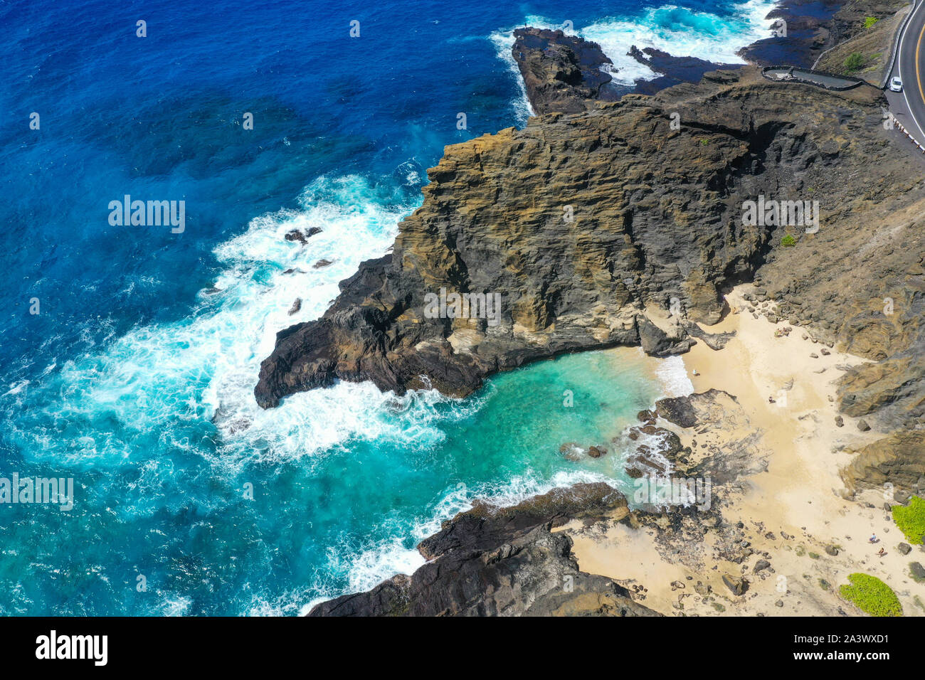 Halona Cove, Hawaii Kai, Honolulu, Oahu, Hawaii Stock Photo - Alamy