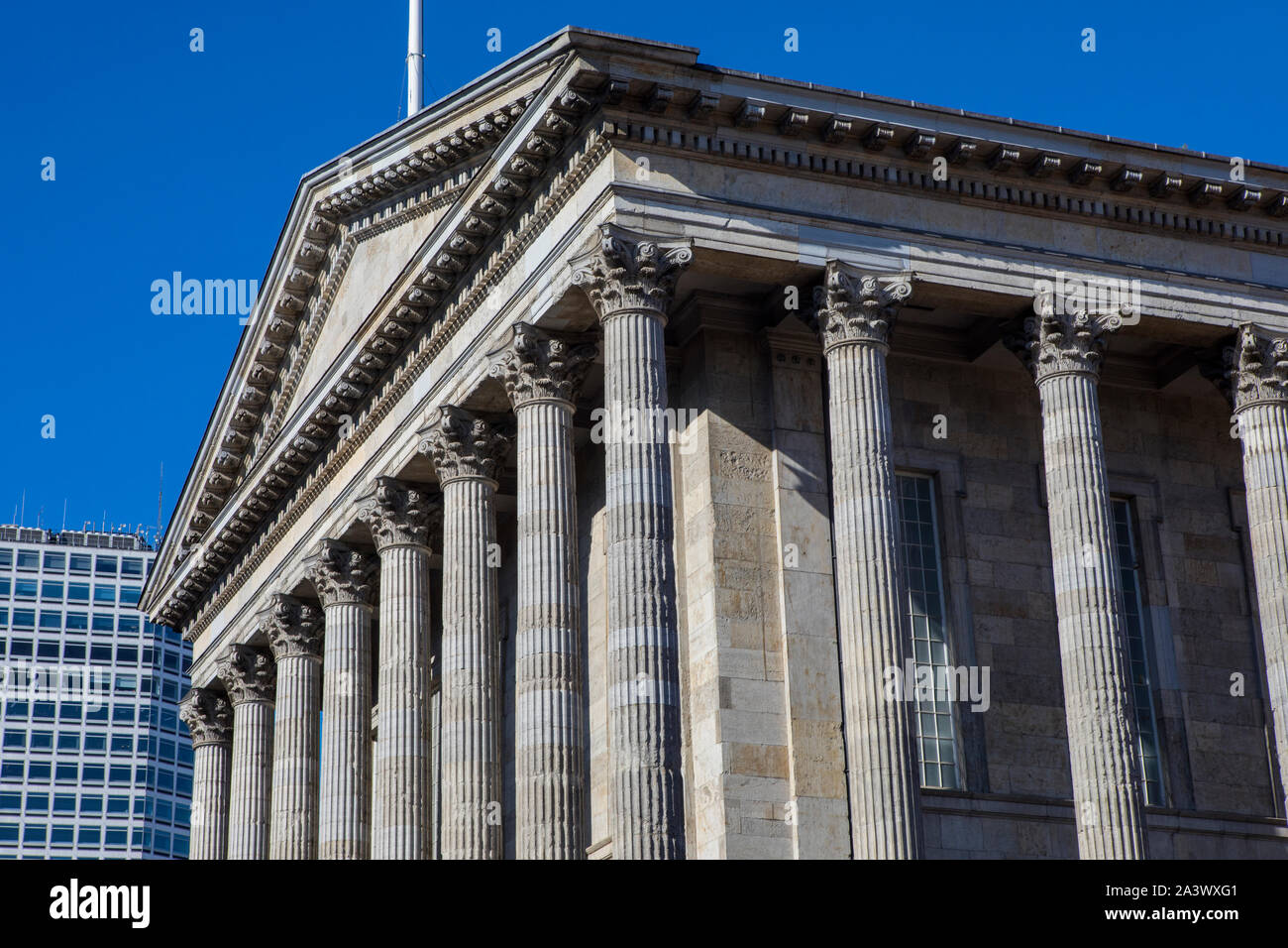 Birmingham, UK - September 20th 2019: The magnificent exterior of ...