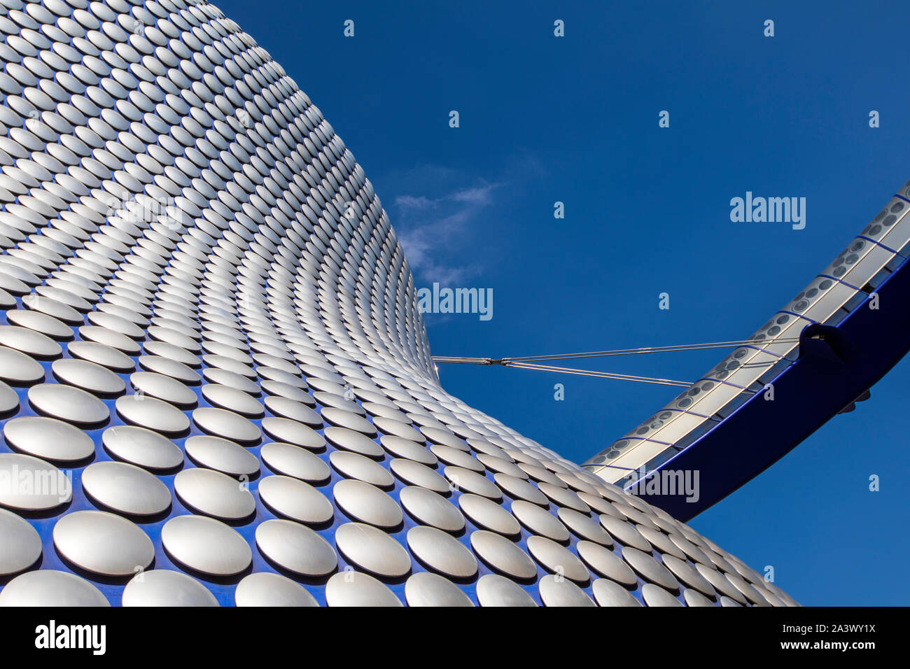 Birmingham, UK - September 20th 2019: The impressive modern exterior of ...
