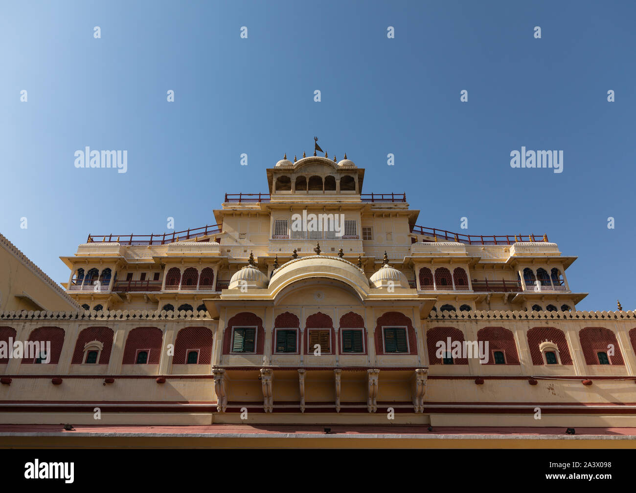 Chandra mahal at the Jaipur city palace complex, Rajasthan, Jaipur ...
