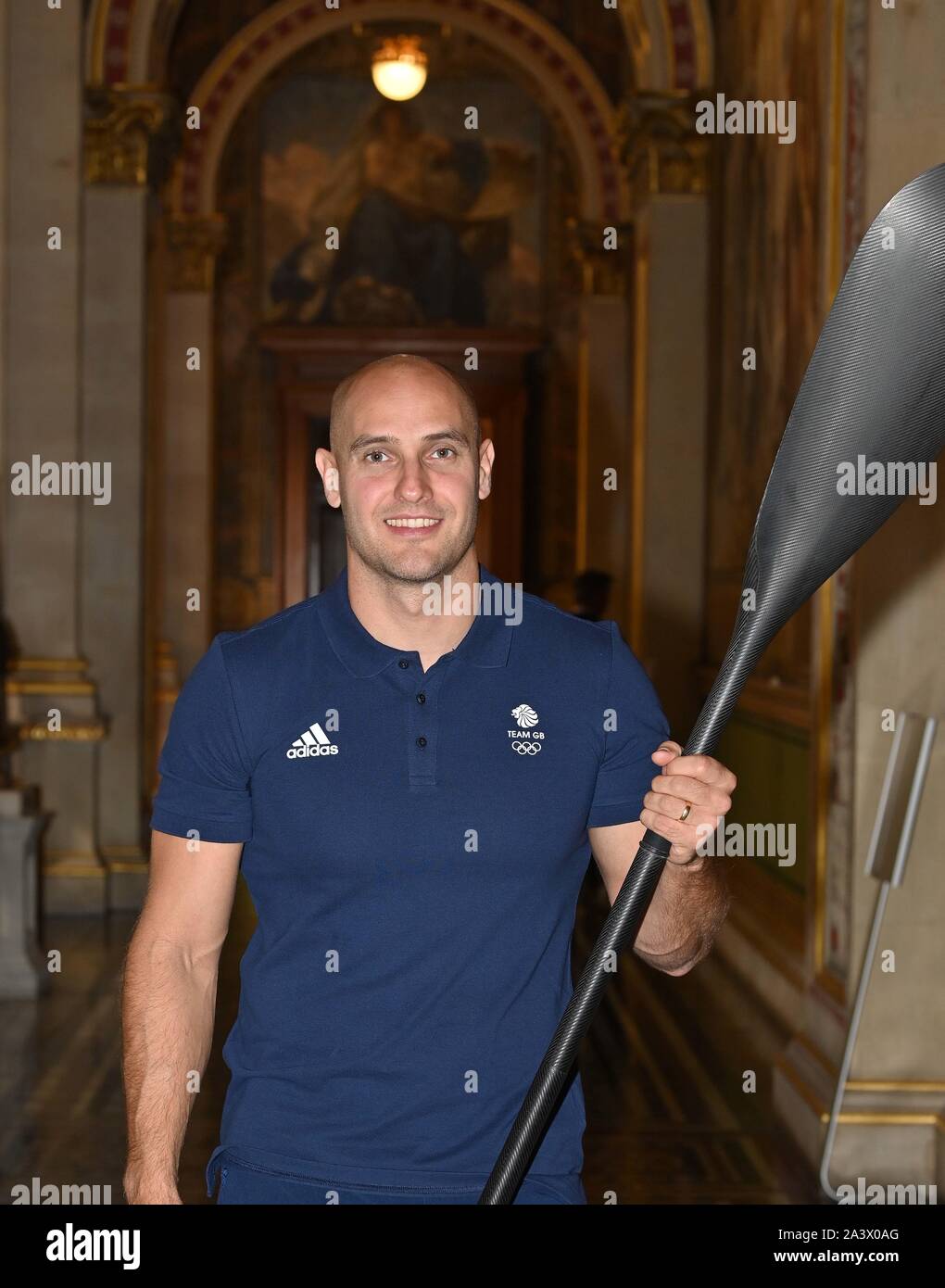 Westminster. United Kingdom. 10 October 2019. Liam Heath (Canoe sprint ...