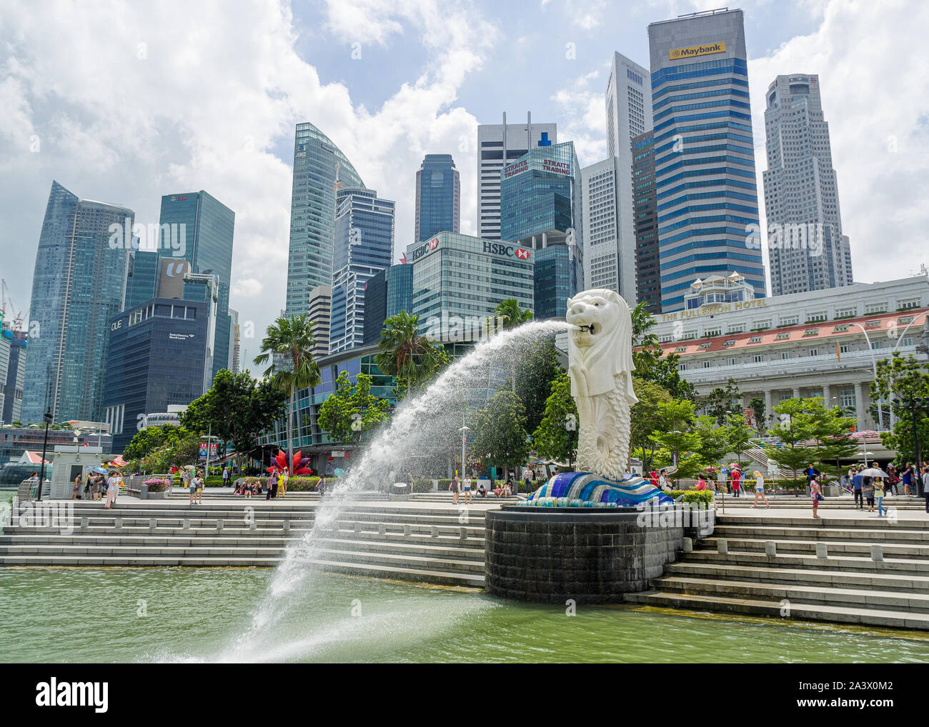 Buildings around Singapore Stock Photo - Alamy