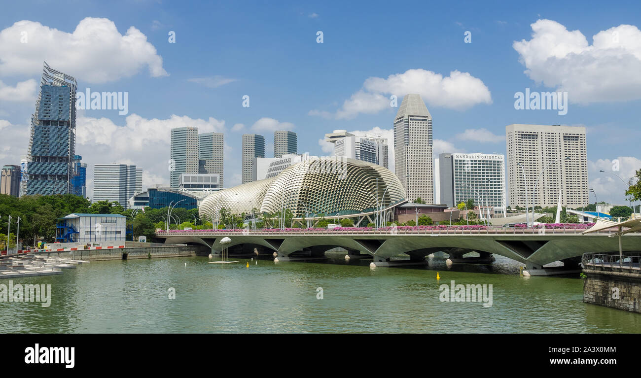 Buildings around Singapore Stock Photo - Alamy
