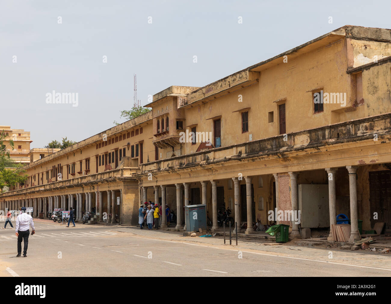 Old historic buildings, Rajasthan, Jaipur, India Stock Photo - Alamy