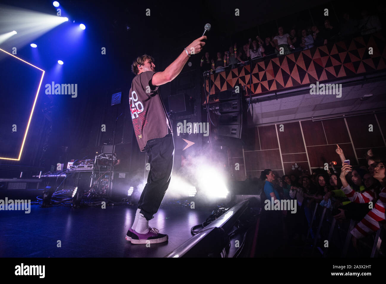 Copenhagen, Denmark. 09th Oct, 2019. The American pop singer and ...