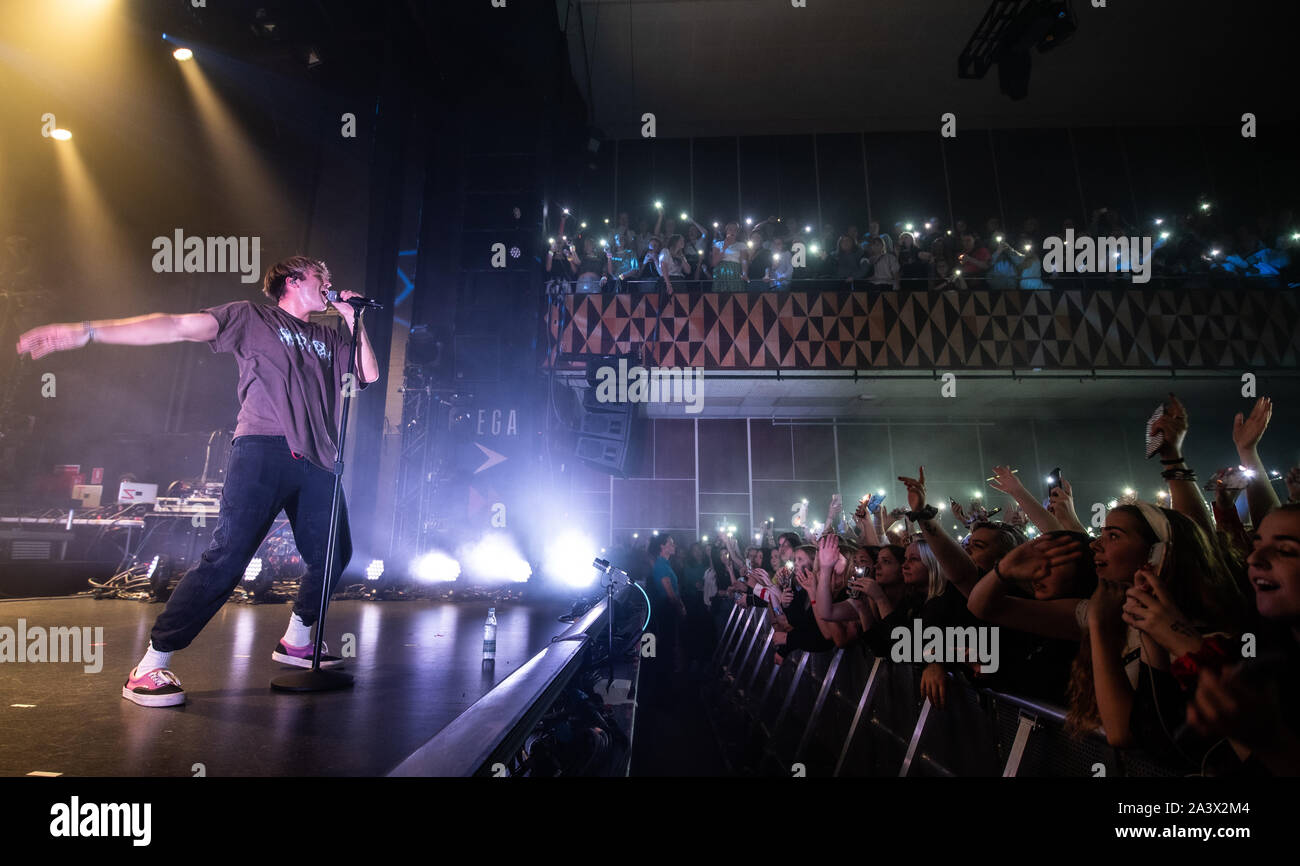 Copenhagen, Denmark. 09th Oct, 2019. The American pop singer and ...