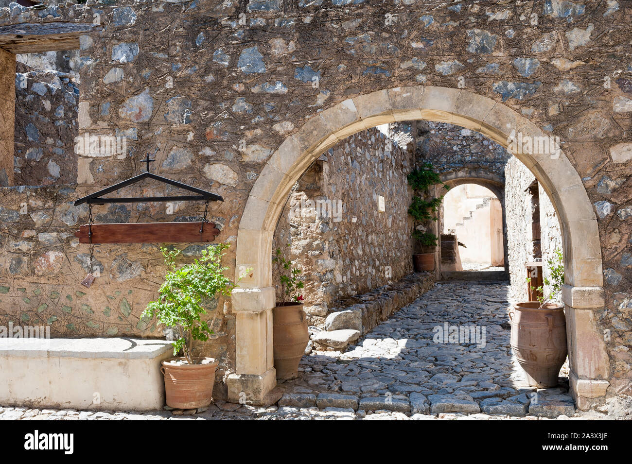 Lower (Kato) Monastery of Saint John the Baptist, Monastery of Preveli ...