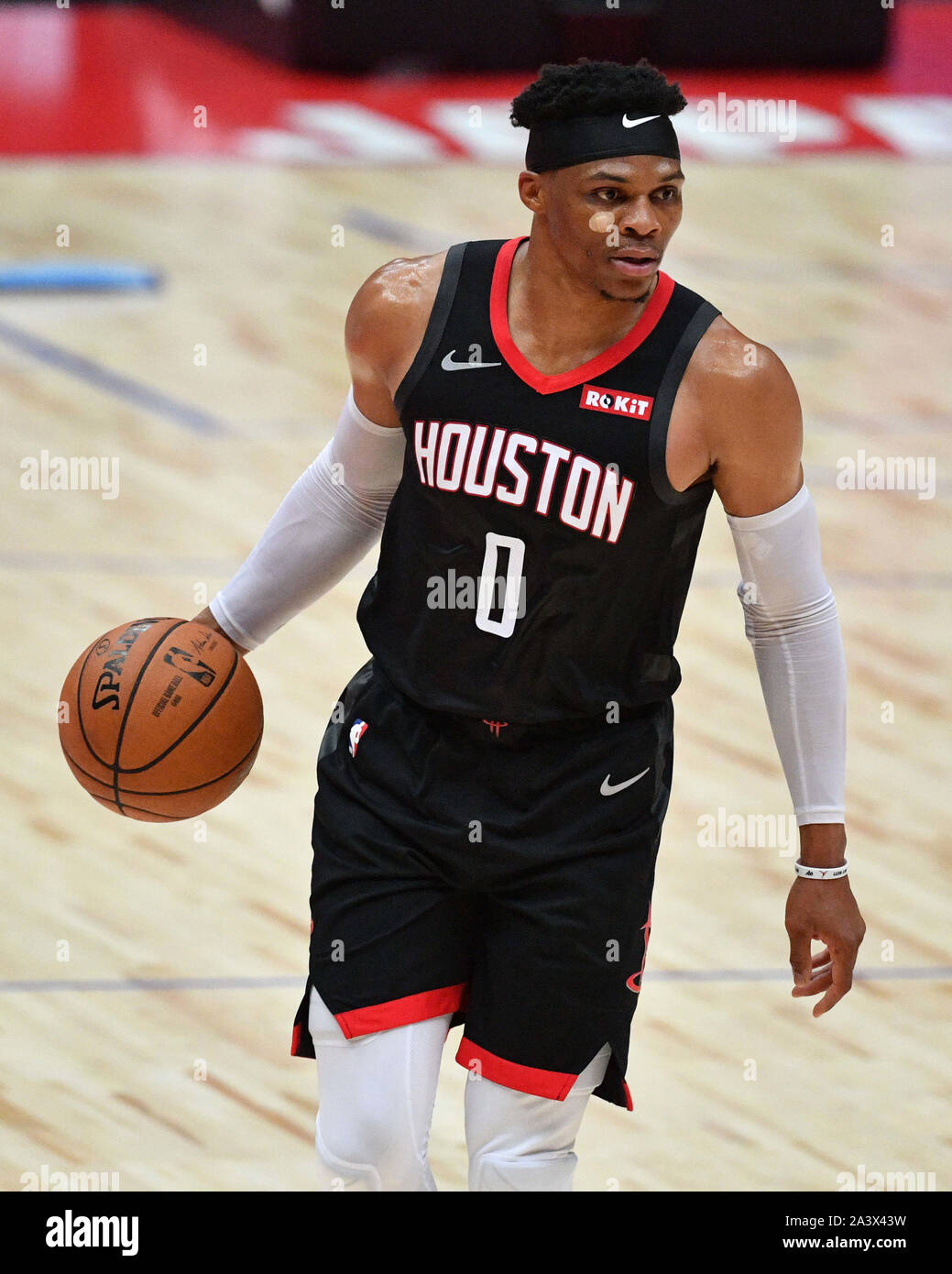 Saitama, Japan. Credit: MATSUO. 10th Oct, 2019. Russell Westbrook ...