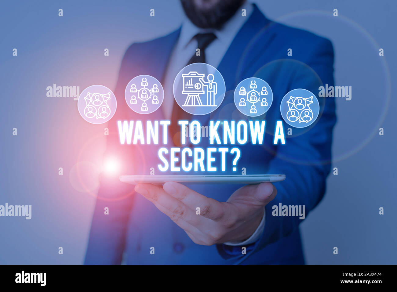 Handwriting text writing Want To Know A Secret Question. Conceptual ...