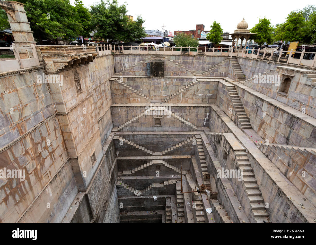 Nagar Sagar Kund stepwell, Rajasthan, Bundi, India Stock Photo - Alamy