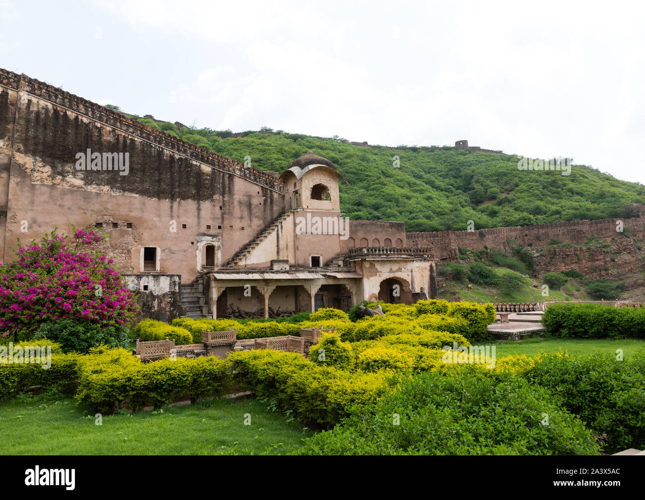 Garden in Taragarh fort, Rajasthan, Bundi, India Stock Photo - Alamy