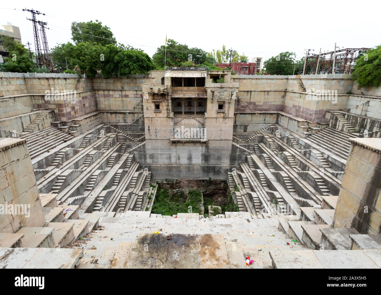 Dhabhai ka Kund stepwell, Rajasthan, Bundi, India Stock Photo - Alamy