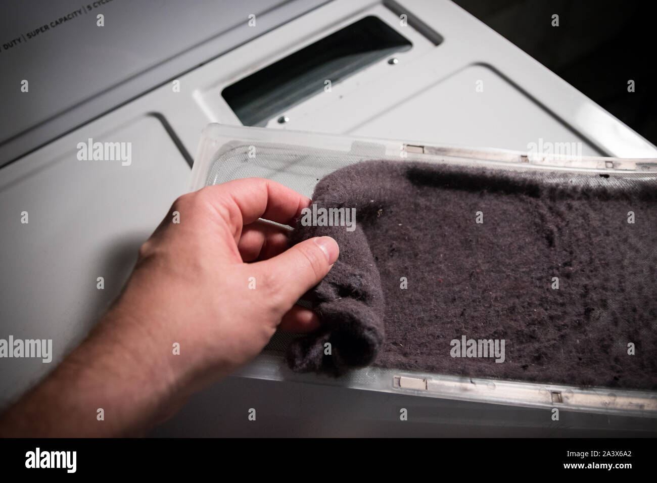 Lint machine hi-res stock photography and images - Alamy