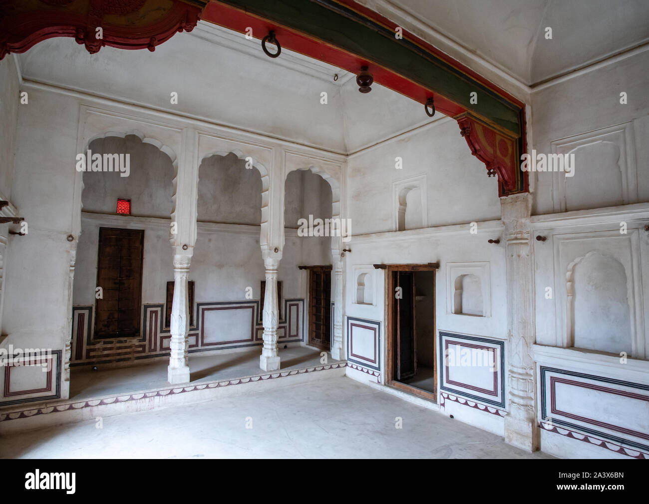 Old historic haveli room, Rajasthan, Nawalgarh, India Stock Photo - Alamy