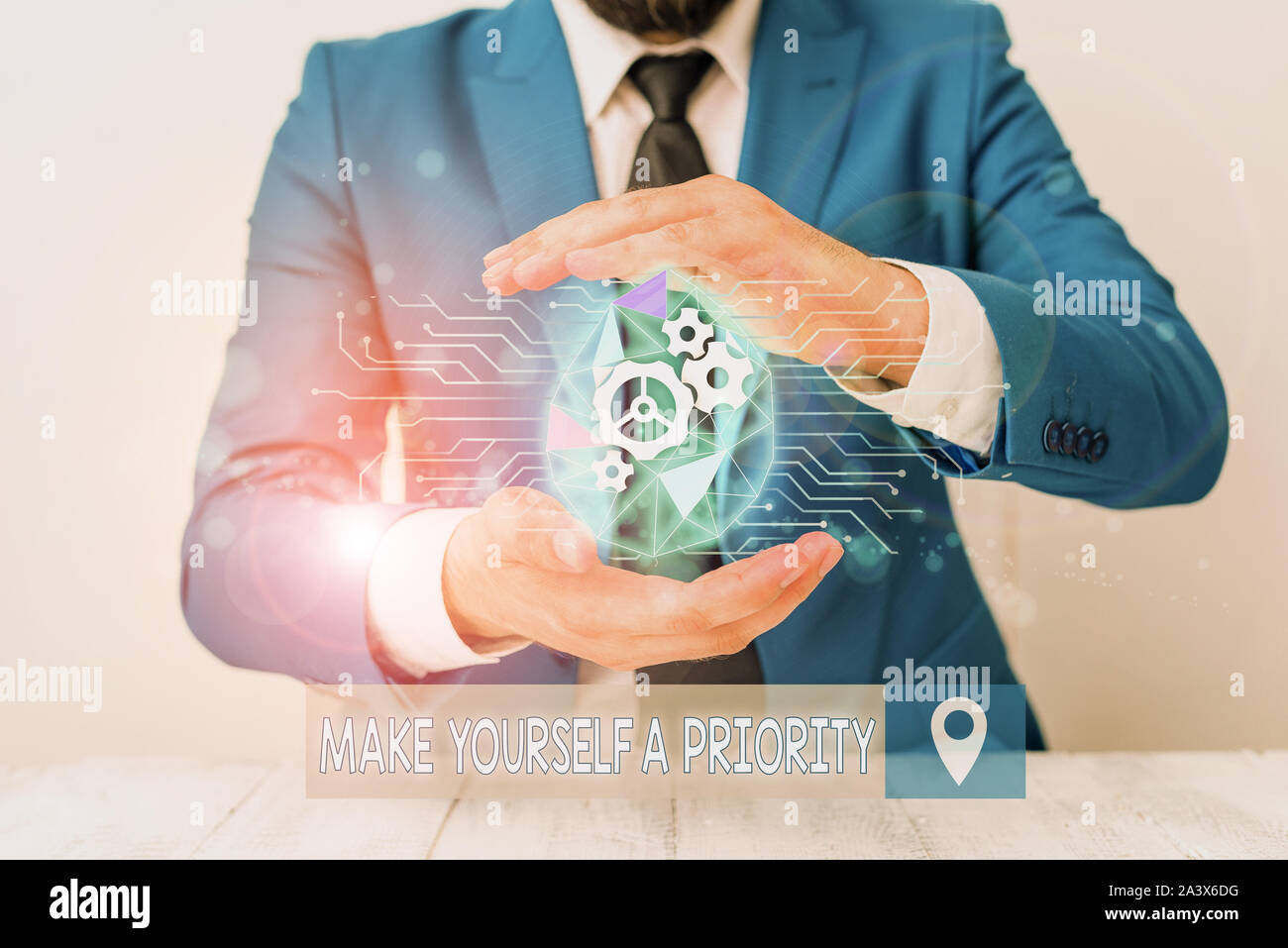 Conceptual hand writing showing Make Yourself A Priority. Concept ...