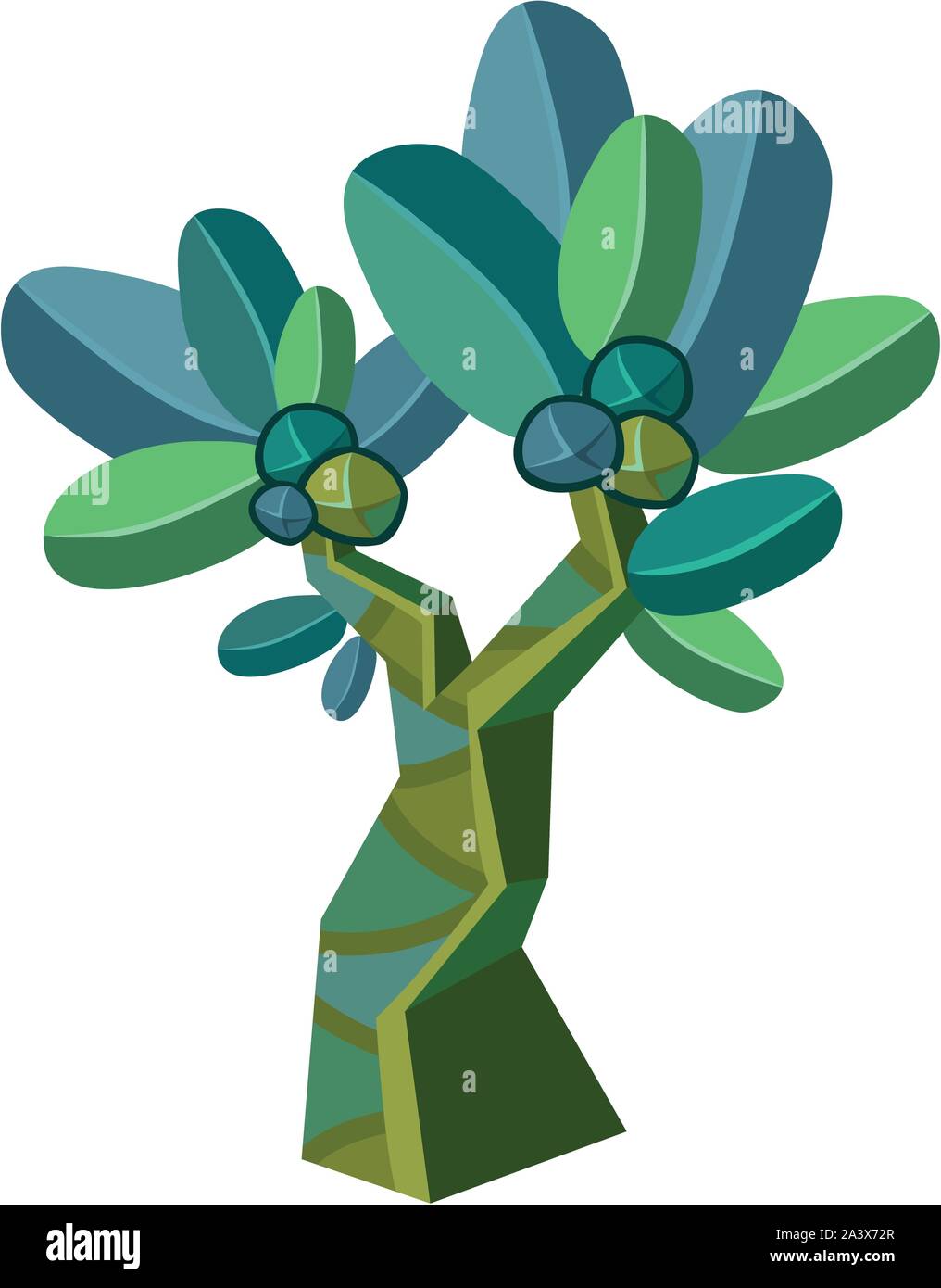 Alien cactus Stock Vector Images - Alamy