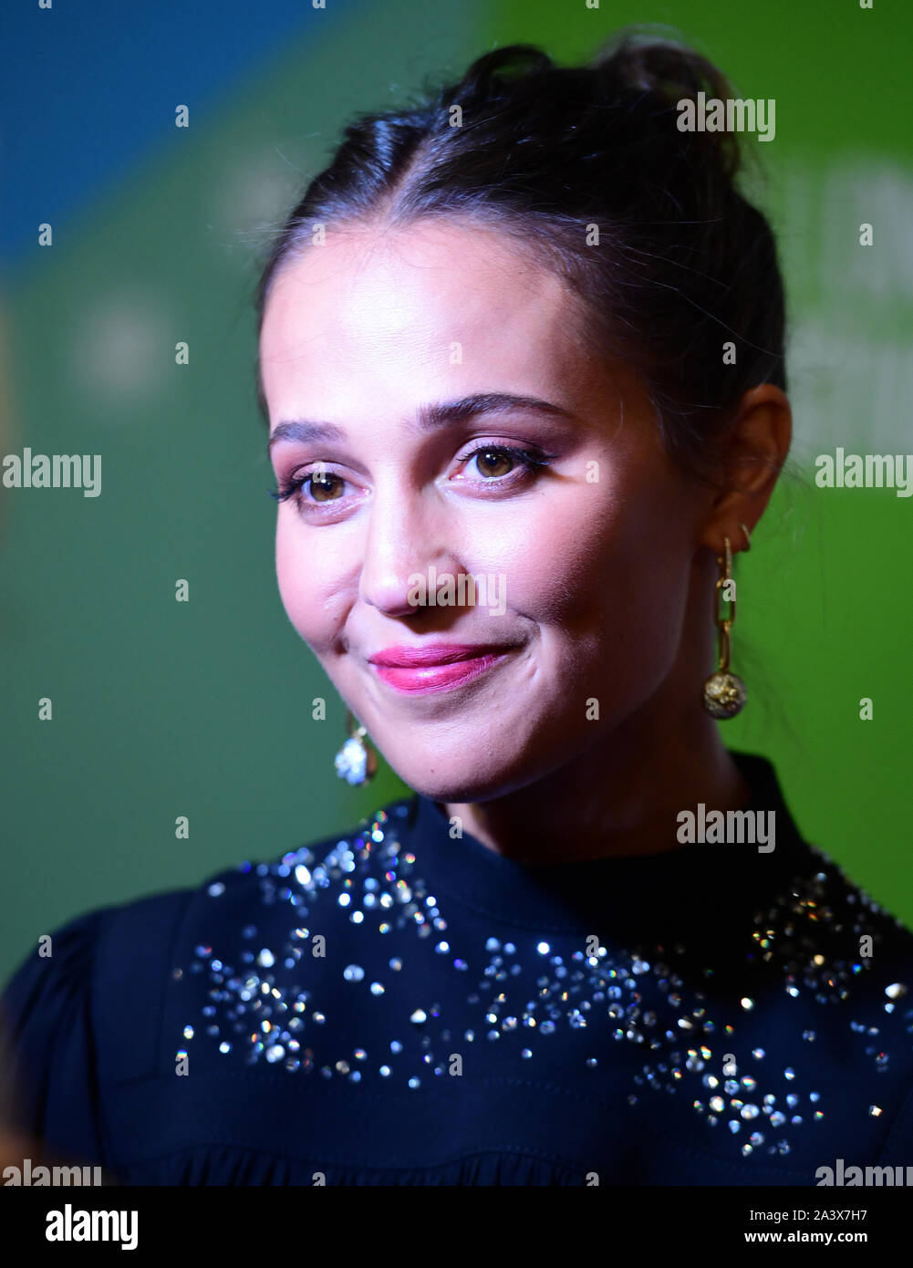 Alicia Vikander attending The Earthquake Bird World Premiere as part of ...