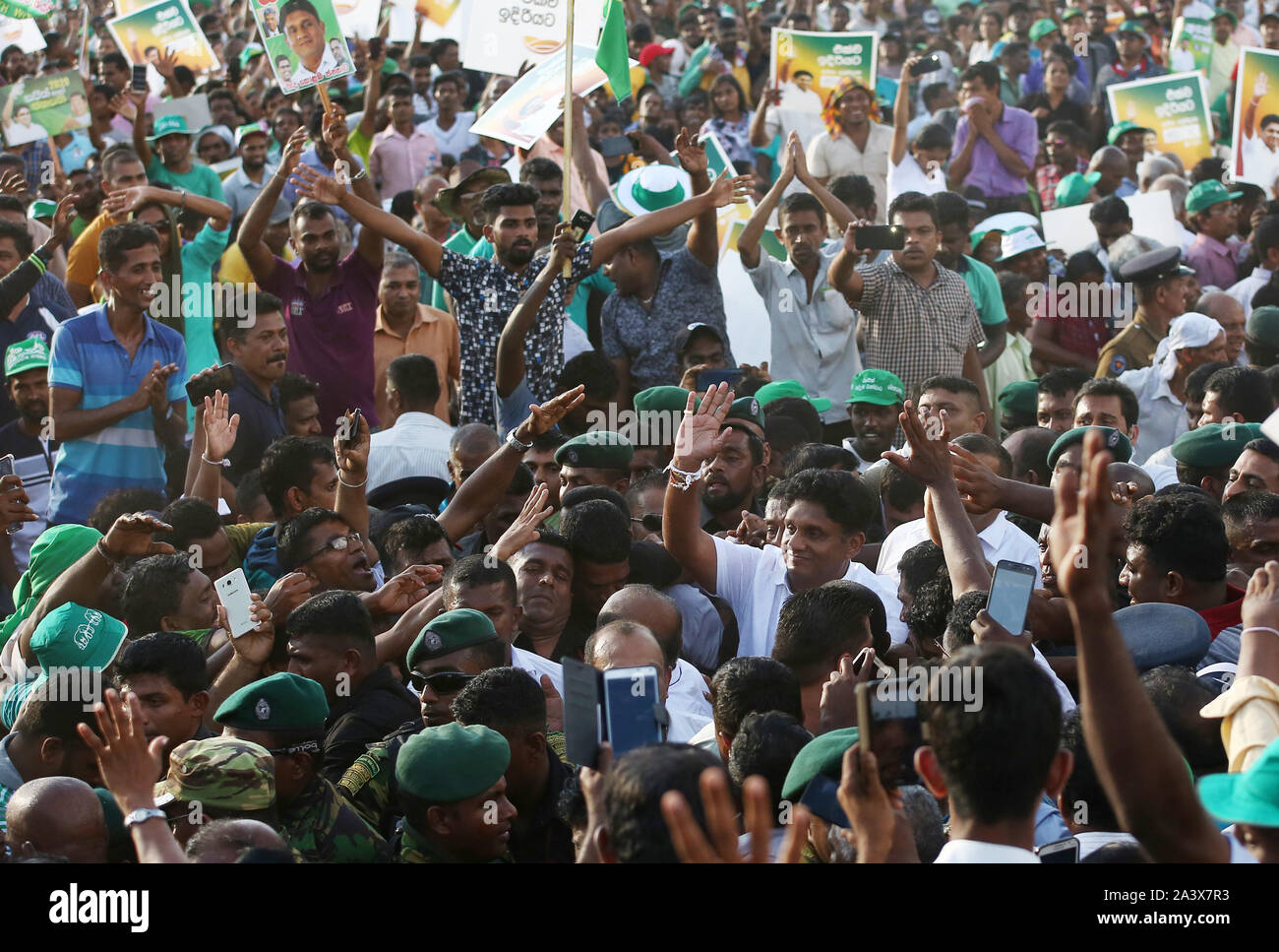 October 10, 2019, Colombo, Sri Lanka: Presidential candidate of Sri ...