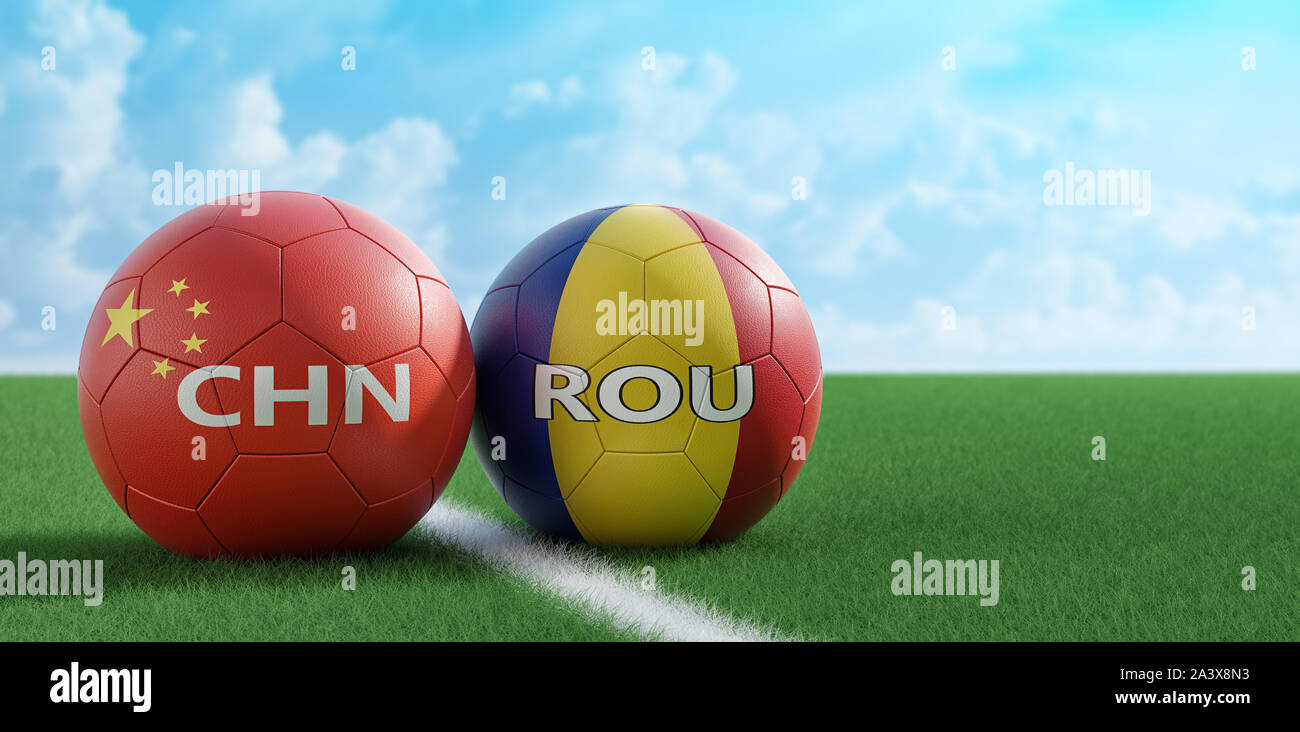 China romania flag hi-res stock photography and images - Alamy