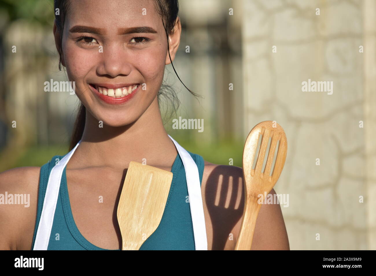 Female cook much hi-res stock photography and images - Alamy
