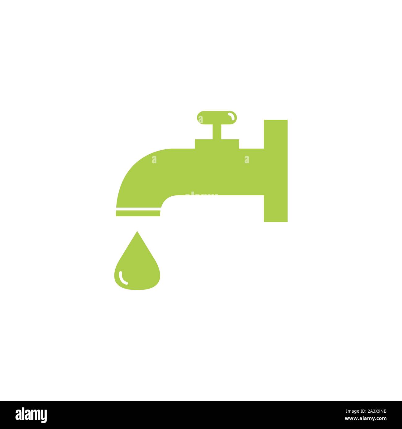 Environment friendly tap Stock Vector Images - Alamy