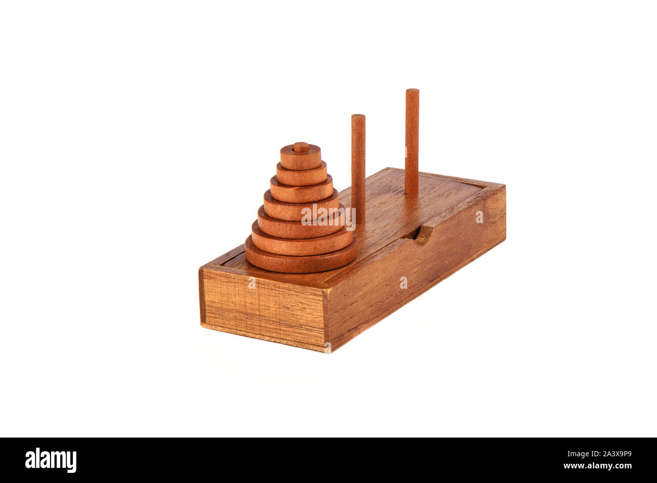 Tower of hanoi puzzle hi-res stock photography and images - Alamy