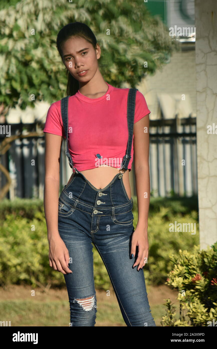 Unemotional beautiful female hi-res stock photography and images - Alamy