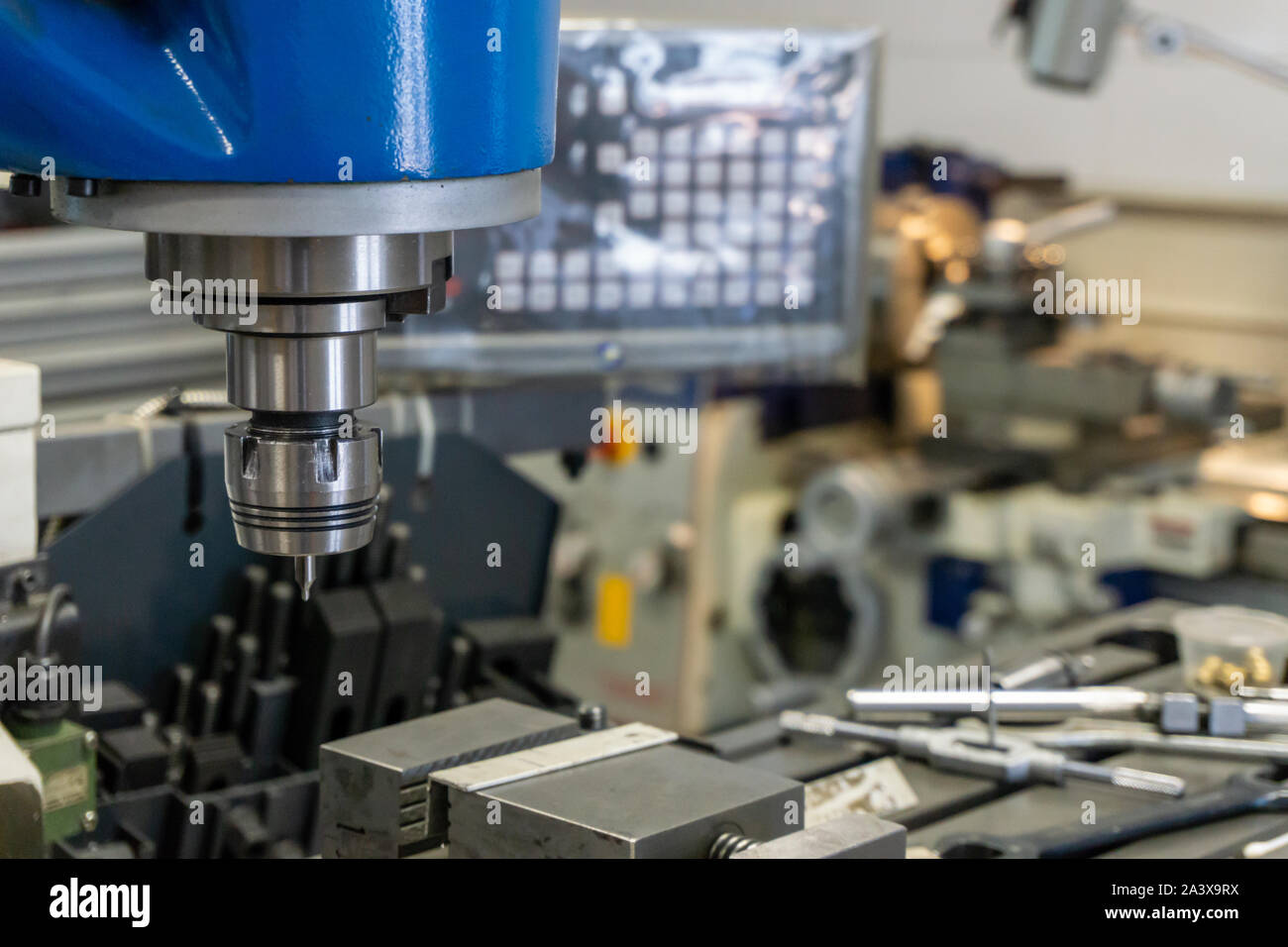 Modern lathe hi-res stock photography and images - Alamy