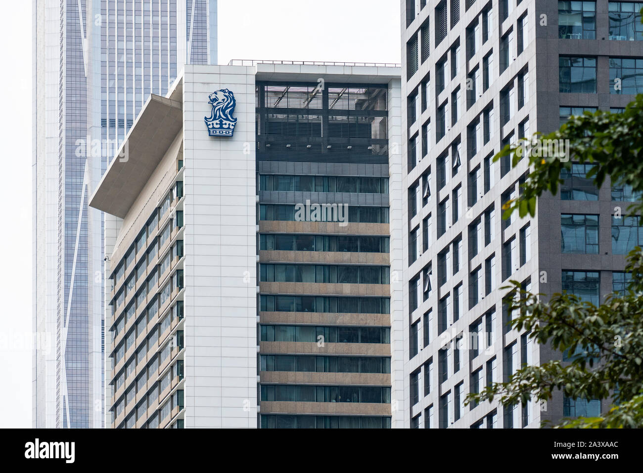 American luxury hotel chain, The Ritz-Carlton hotel and logo seen in ...