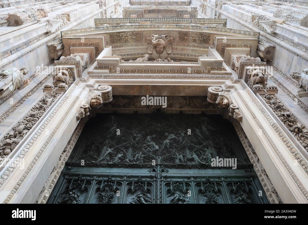The view of the old temple Stock Photo - Alamy
