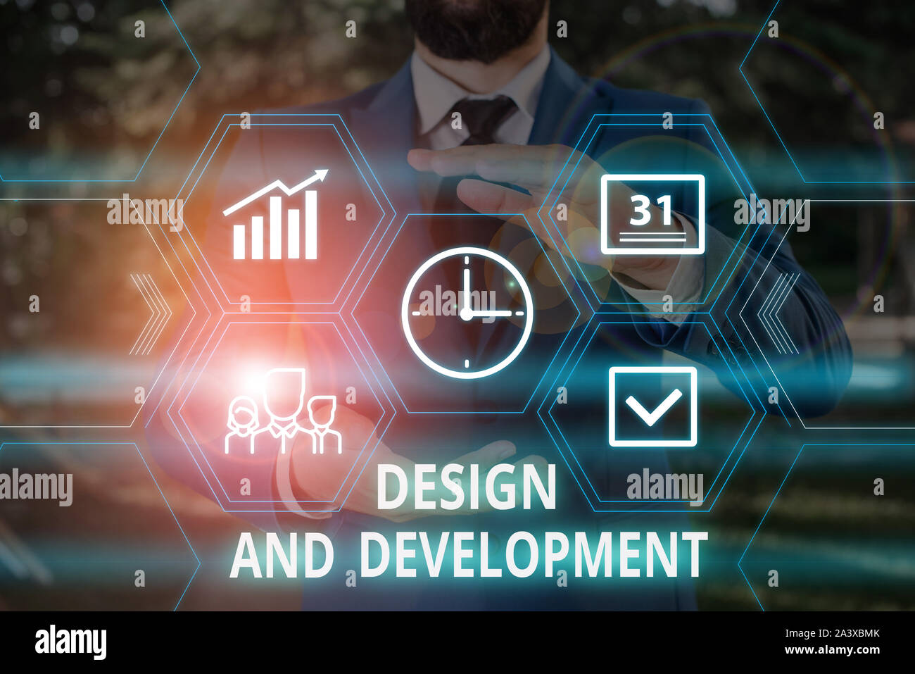 Word writing text Design And Development. Business photo showcasing ...