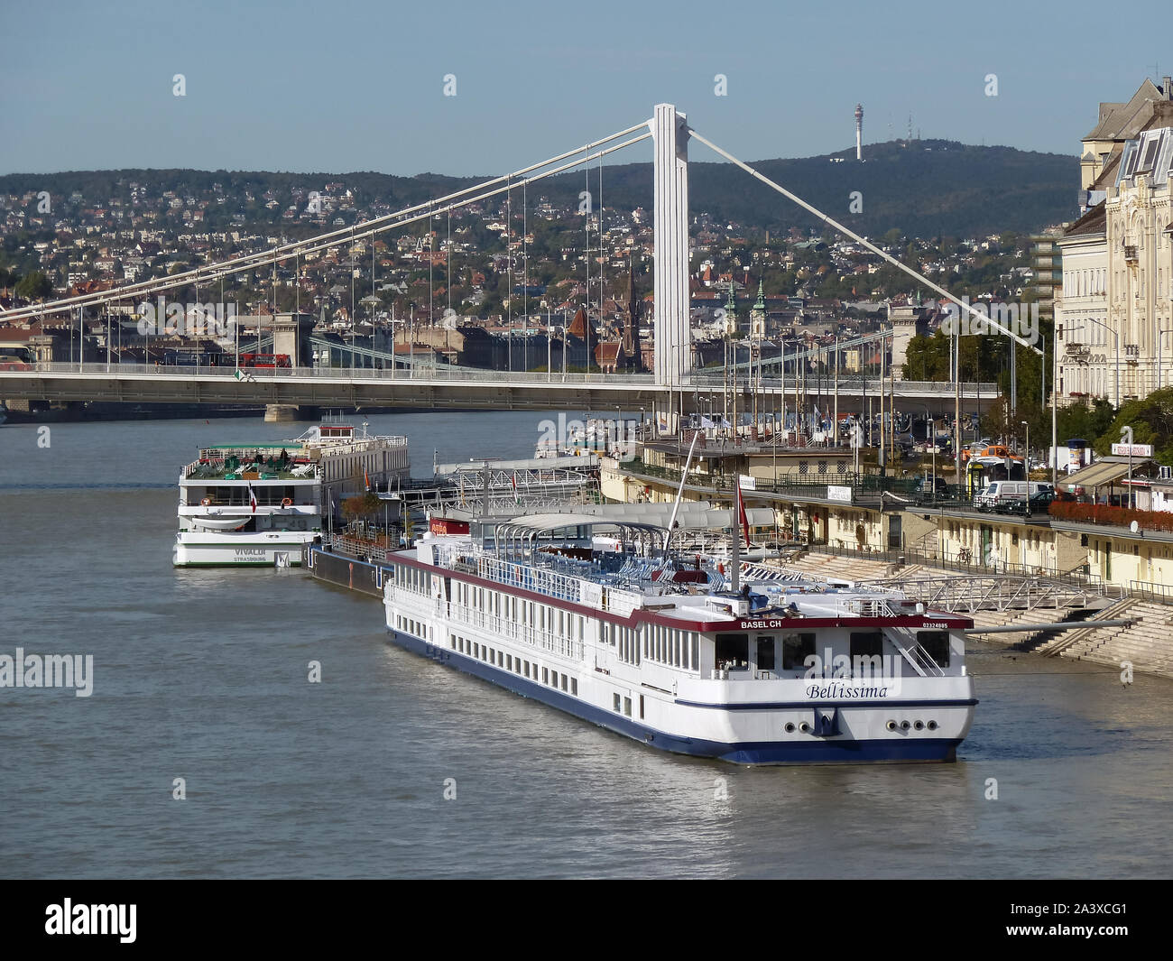 View of Budapest from Pest side, Budapest, Hungary, Magyarország ...