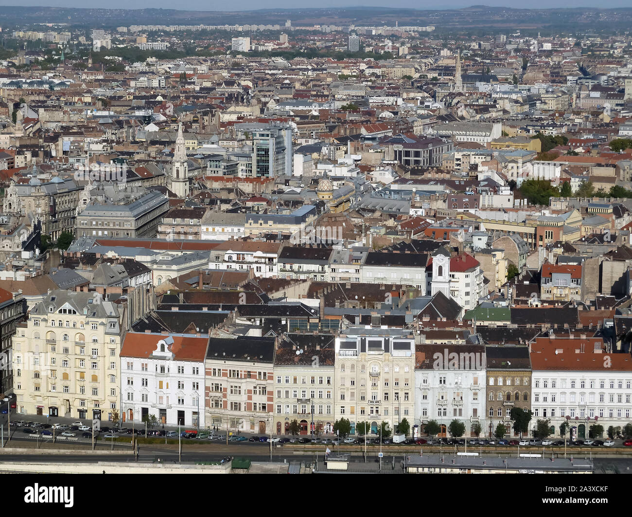 View of Budapest from Buda side, Budapest, Hungary, Magyarország ...