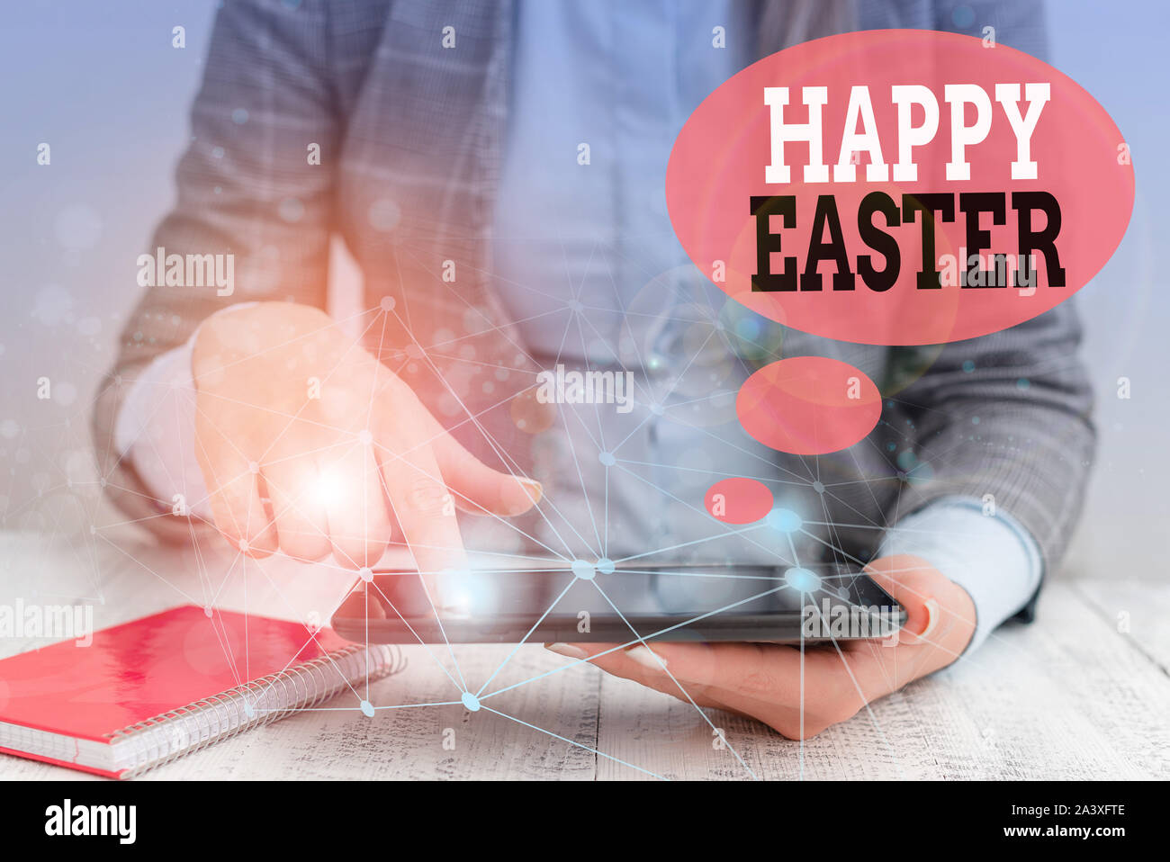 Text sign showing Happy Easter. Business photo text the Christian ...