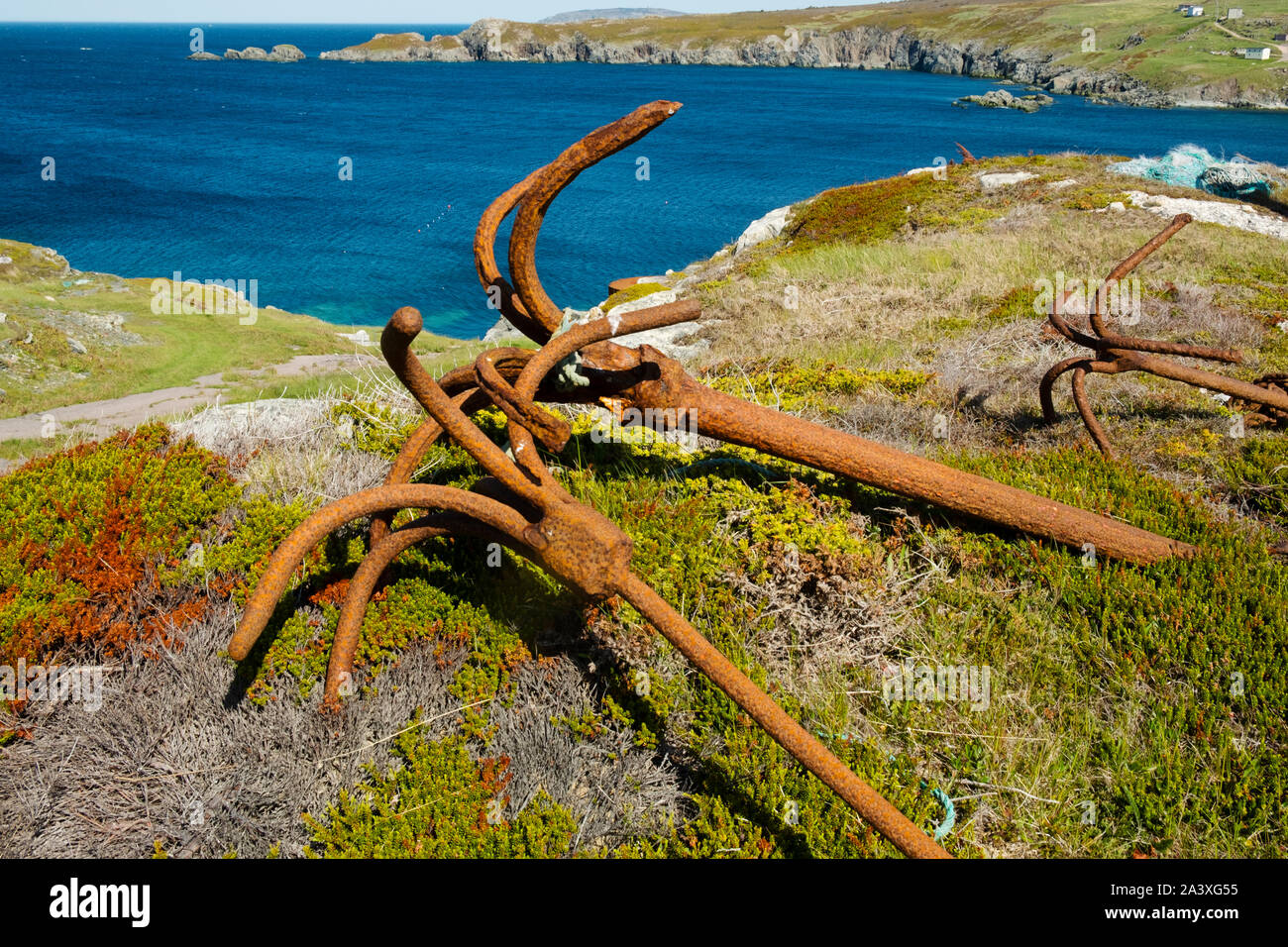 Rusty anchors hi-res stock photography and images - Alamy