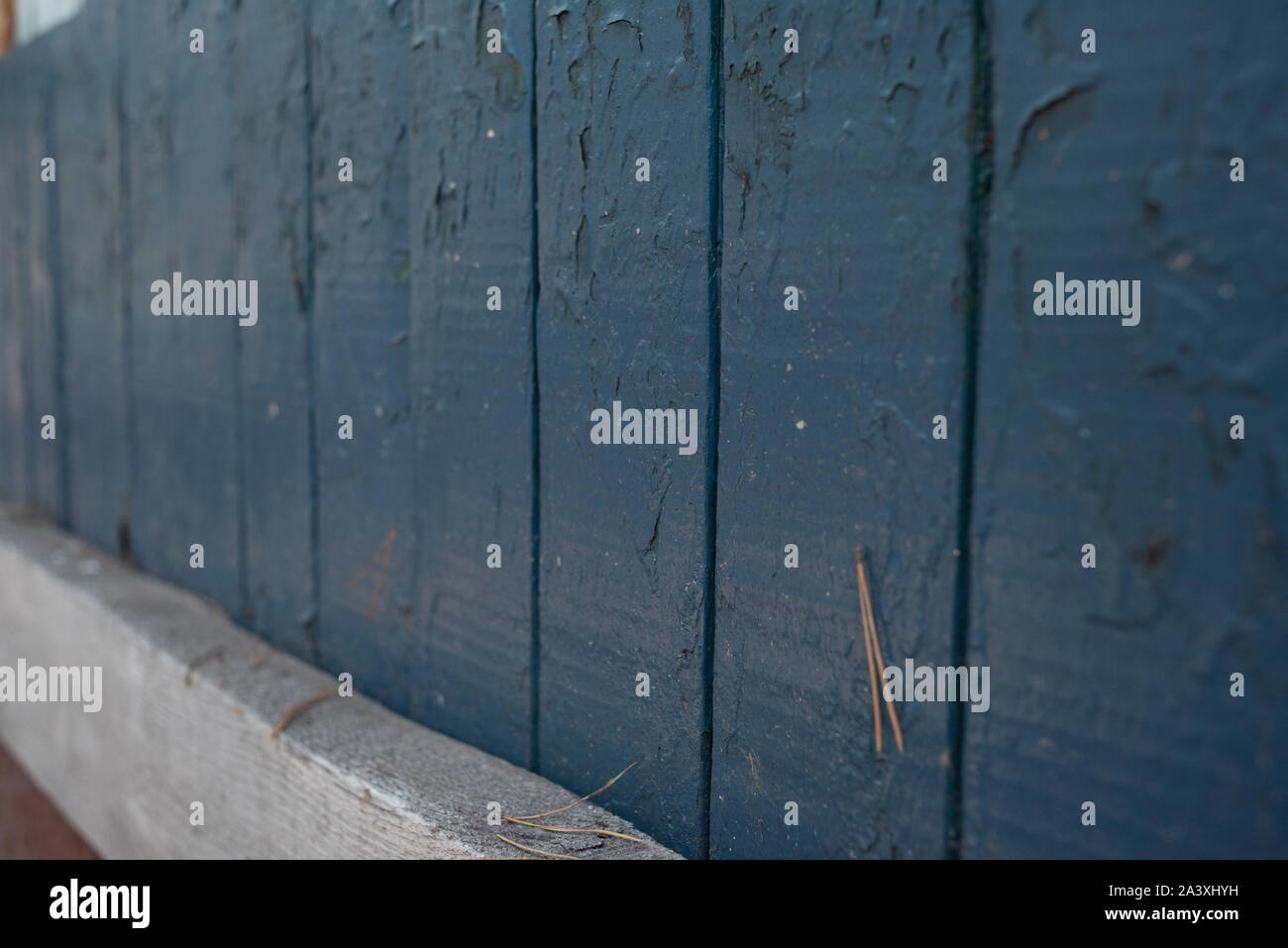 aged blue painted grunge wood texture background. Antique blue wood texture. Wooden planks shot ...