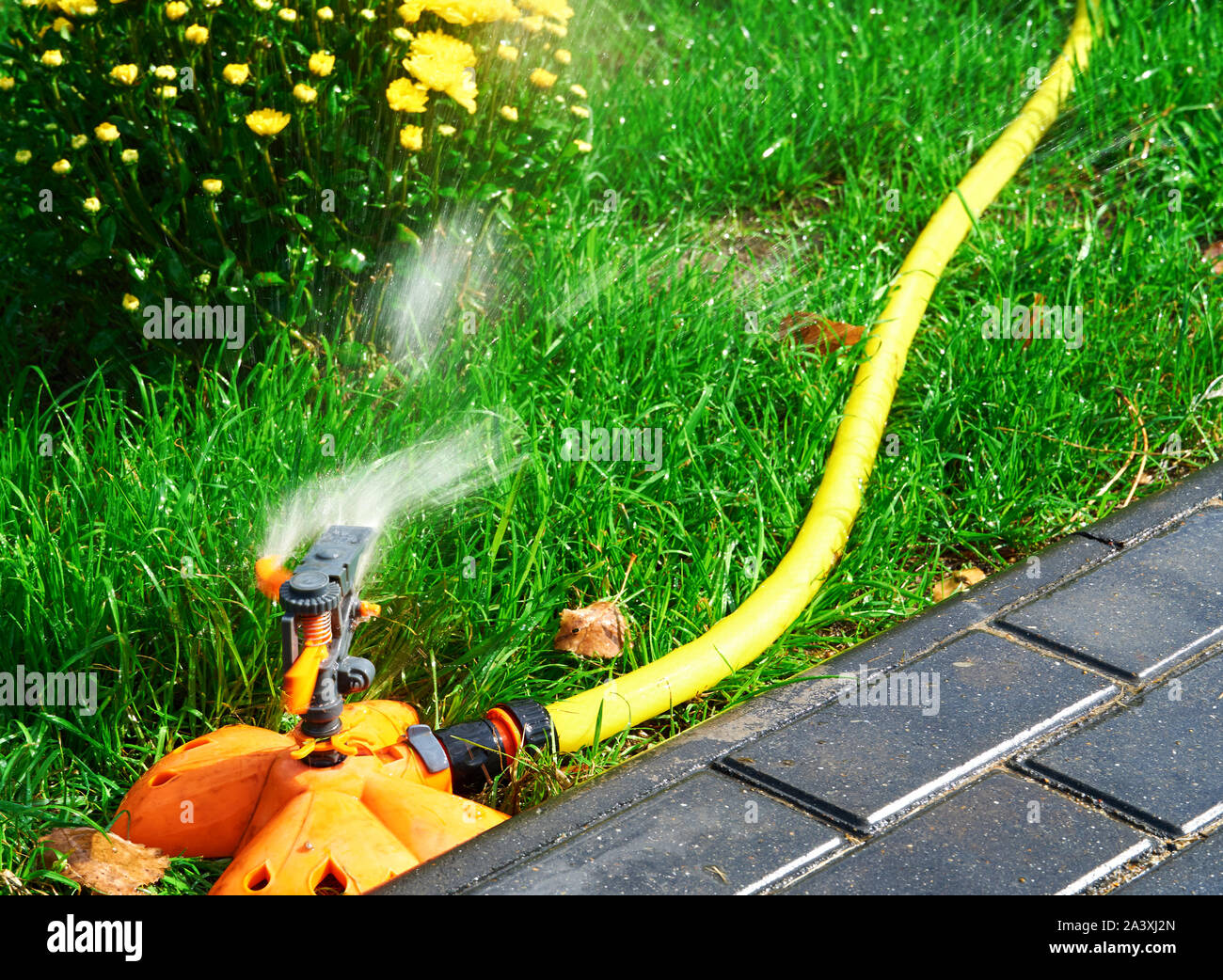 Over head irrigation hi-res stock photography and images - Alamy